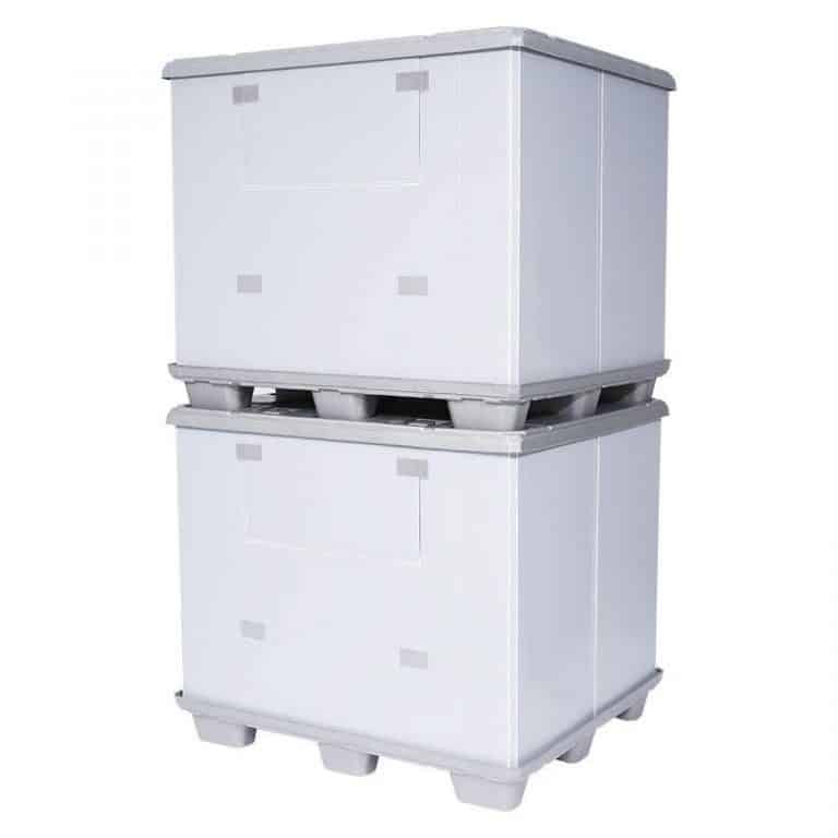 Bulk storage containers, collapsible bulk container - Wholesale plastic ...